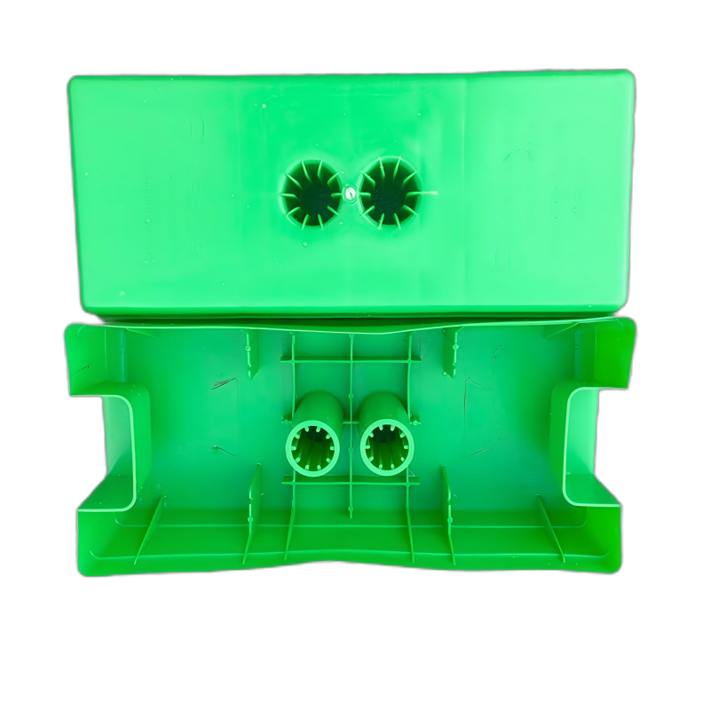 Injection Molding Temporary Fence Base - by BMP