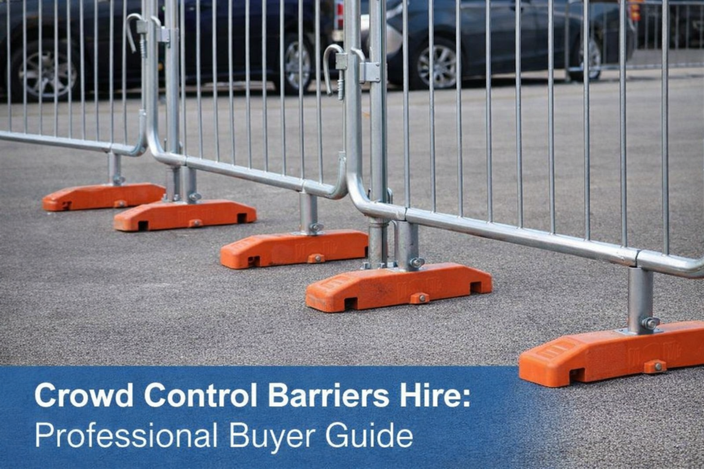 Crowd Control Barriers Hire: Professional Buyer Guide